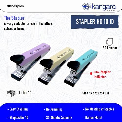 Jual Stapler HD-10 ID Kangaro - Kuning - Jakarta Utara - officeXpres ...