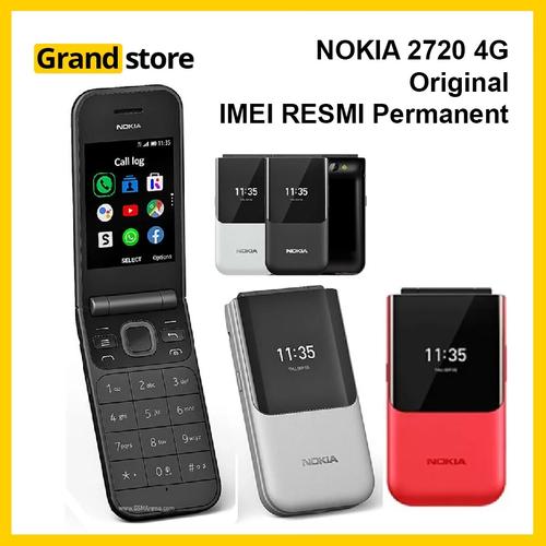 Jual Nokia 2720 Flip 2019 Dual Sim Hp Keren Cantik Batrai Tahan Lama ...