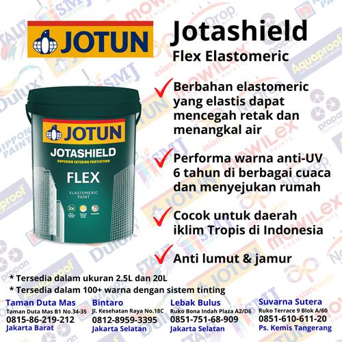 Jual CAT TEMBOK EXTERIOR JOTASHIELD FLEX WARNA TINTING KEMASAN 20 LITER ...