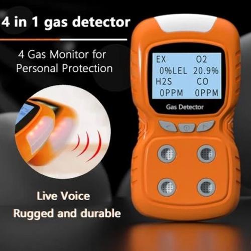 Jual 4 in 1 Multi Gas Detector CO H2S O2 LEL Tester Analyzer Oxygen ...