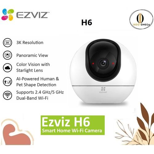 Jual EZVIZ H6 5MP 3K Smart Home Wifi IP Camera CCTV Type C - Jakarta ...