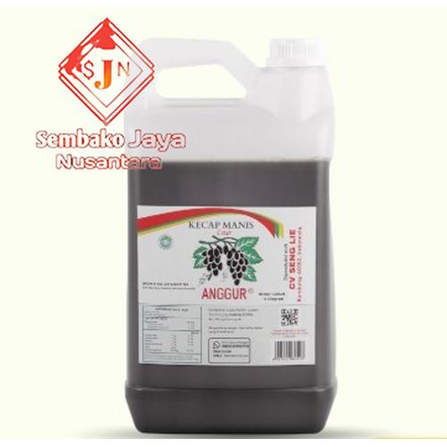 Jual Kecap Manis Tulen Cap Anggur Seng Lie Bandung 6 kg kemasan jerigen ...