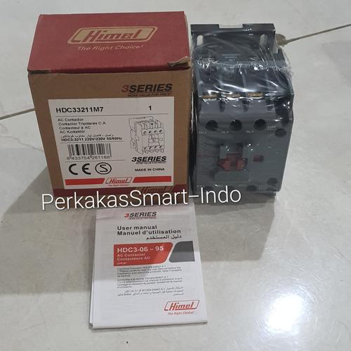 Jual HIMEL magnetic contactor hdc3-32 32a 220v 1 no + 1 nc hdc33211m7 - Jakarta Utara ...