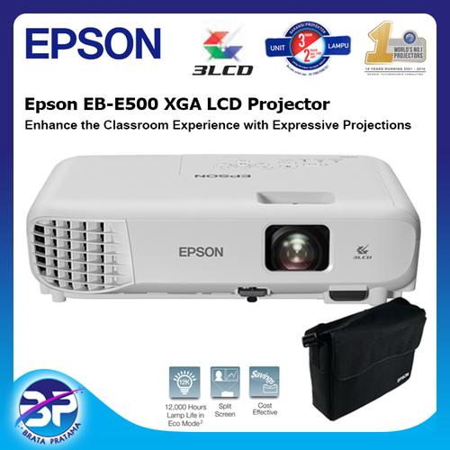 Jual Epson EB-E500 Projector - E600 - Jakarta Barat - Brata Pratama | Tokopedia