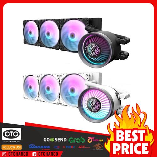Promo CPU Cooler DarkFlash NEBULA DN360 / DN 360 ARGB AIO Liquid Cooler ...