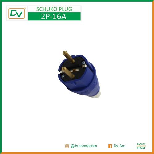 Jual SCHUKO PLUG 2P+E 16A / 2PIN 16A / DIP-2P-16A - Jakarta Barat ...