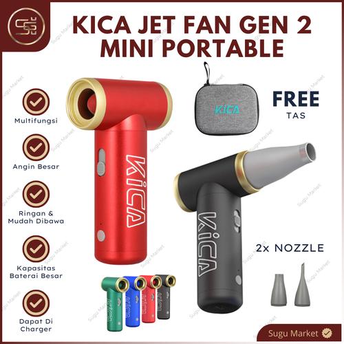 Jual KICA JET FAN MINI GEN 2 | MULTIFUNCTION FAN MINI PORTABLE JET FAN ...