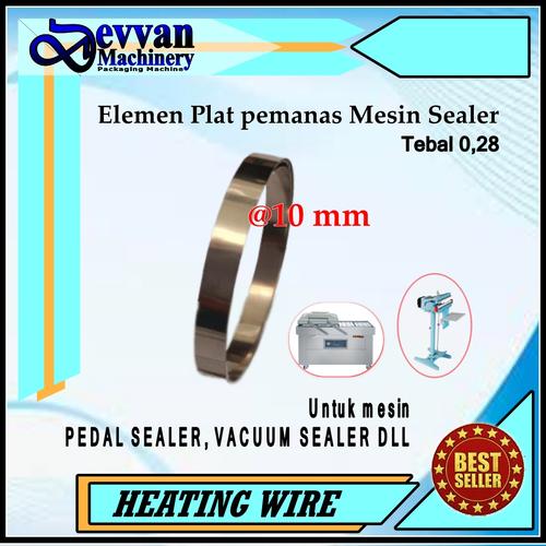 Jual Heating Wire Plate Elemen Pemanas Plat Kawat 10 mm Niklin - Kab ...
