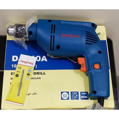 Jual Mesin Bor Tangan Listrik 10MM Dongcheng Besi Kayu DJZ10A Drill 10 MM Atur Speed - Kab ...