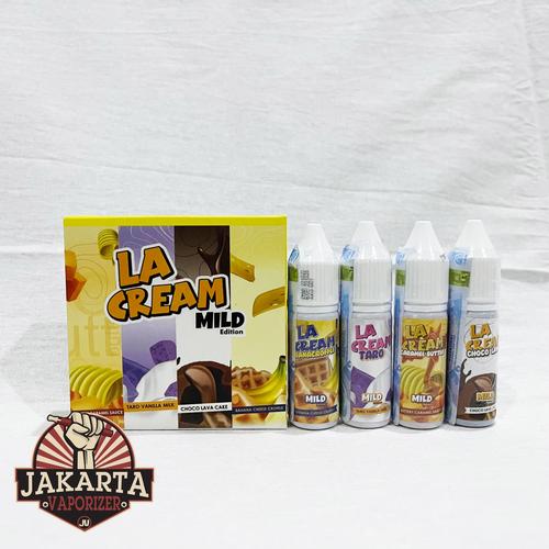 Jual [SALT] LA CREAM MILD EDITION PACK 4IN1 SALTNIC 15ML X 4PCS 10MG ...