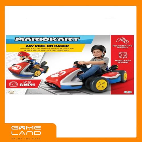 Promo Nintendo Super Mario Kart 24V Battery Operated 3-Speed Drifting ...