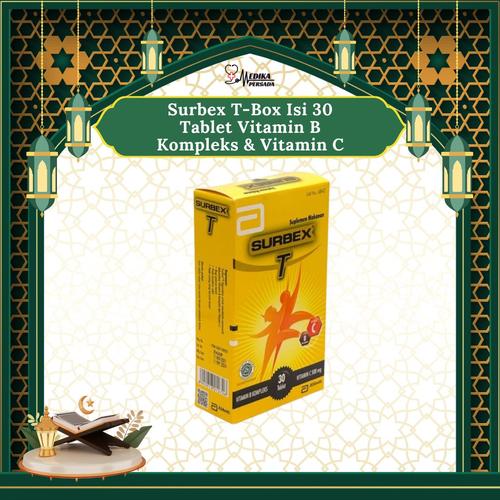 Promo SURBEX T BOX ISI 30 TABLET Vitamin B Kompleks & Vitamin C ...