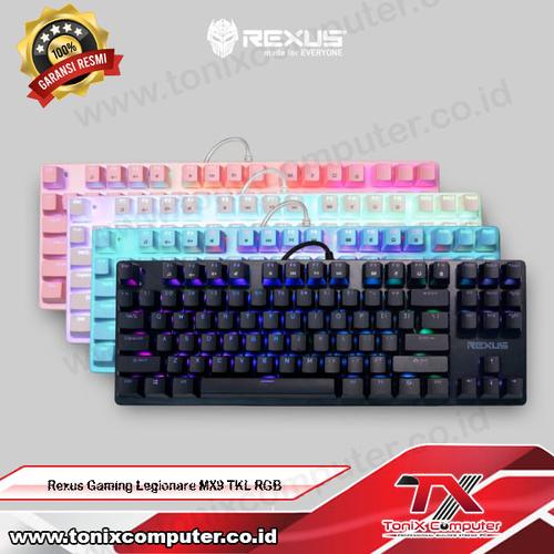 Jual Rexus Keyboard Gaming Mechanical Legionare MX9 TKL RGB | Gaming ...