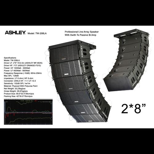 Jual Speaker Line Array Pasif Ashley TW 208LA Harga 1Box ORIGINAL ...