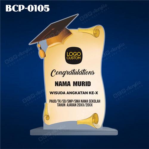 Jual PLAKAT WISUDA,PLAKAT KELULUSAN PLAKAT GRADUATION PIALA WISUDA BCP ...