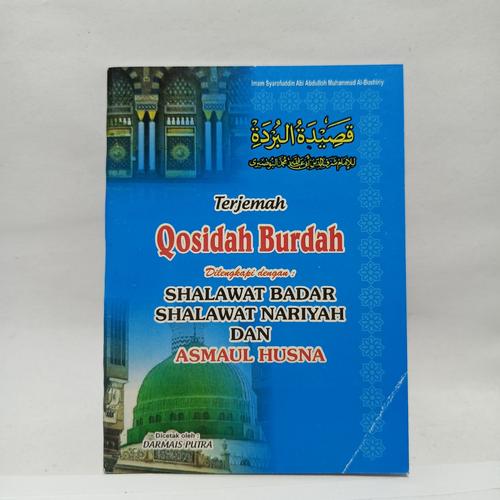 Jual Kitab Terjemahan Qosidah Qasidah Burdah Ukuran 20x14 CM Soft Cover ...