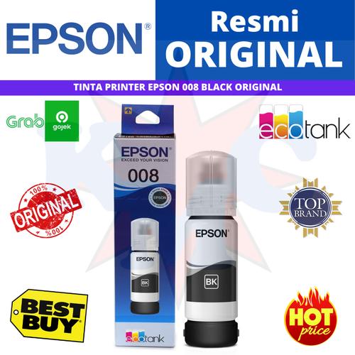 Jual TINTA PRINTER EPSON 008 BLACK ORIGINAL - Jakarta Pusat - Karya ...