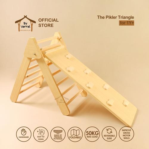 Jual Pikler Triangle [Premium] / Tangga Manjat Anak /Wooden Pikler ...