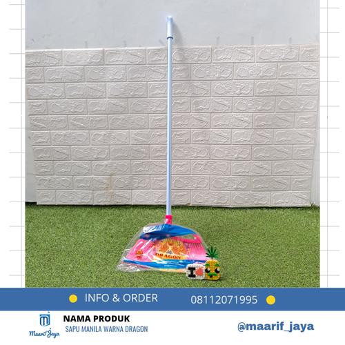 Jual Sapu Manila Warna Dragon/Sapu Ijuk/Sapu Rumah/Sapu Sekolah/Sapu ...