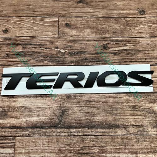 Jual Engine Hood Emblem Terios / Logo Kap Mesin All New Terios - Hitam ...