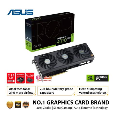 Jual ASUS PROART RTX 4070 SUPER OC 12GB GDDR6X - OC EDITION - Jakarta ...