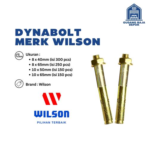 Jual Dynabolt / Baut Beton / Dyna Bolt / Dinabol Merk / Brand Wilson ...