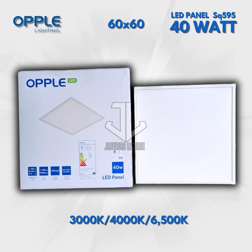 Jual OPPLE LED PANEL 40W 60X60CM 220-240V RC SL ECOMAX POWER IV ...