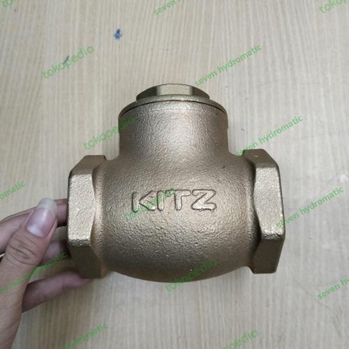 Jual CHECK VALVE KITZ 1-1/2" KUNINGAN / SWING CHECK VALVE KITZ ...