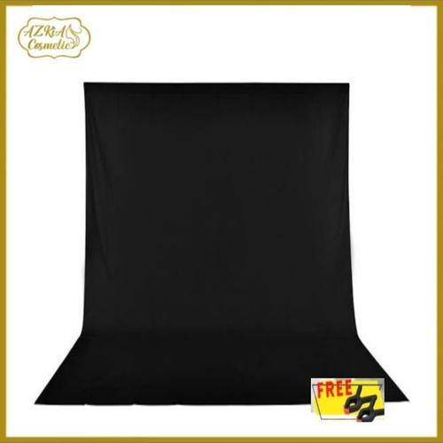 Jual Kain background hitam 2.5x3m Background backdrop foto studio ...