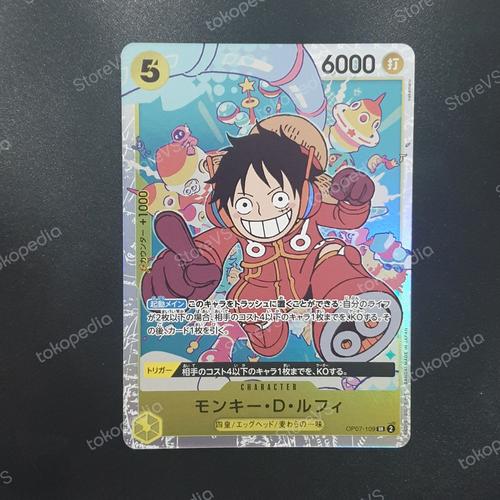 Jual Monkey D. Luffy SR OP07-109 - One Piece Card Game OP07 - Jakarta ...