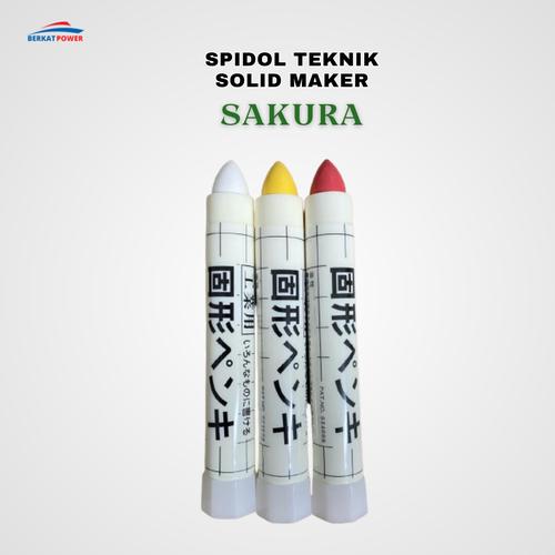 Jual Spidol Sakura Solid Marker Untuk Besi Baja Kayu Made In Japan ...