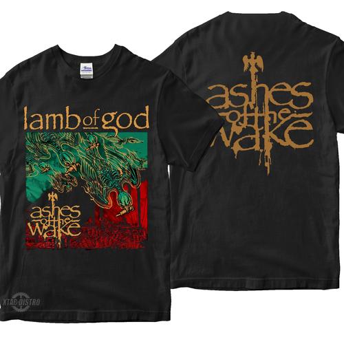 Jual Kaos band LAMB OF GOD Ashes of the wake Premium tshirt metal lamb ...