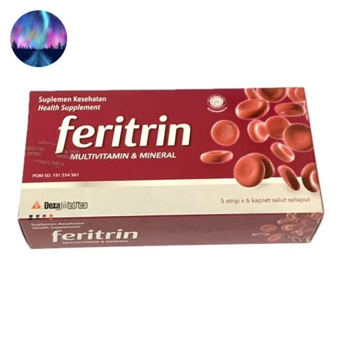 Jual Feritrin Box isi 30 Kaplet - Multivitamin dan Mineral - Jakarta ...