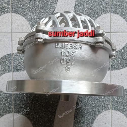 Jual Foot Valve Sanki Size 8" Inchi Stainless SCS 304 ANSI - 150 DN-200 ...