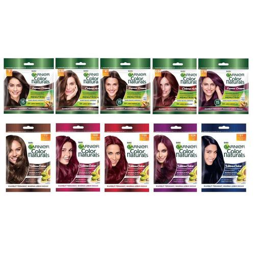 Jual GARNIER Color Naturals | Semir cat pewarna rambut Color Naturals ...
