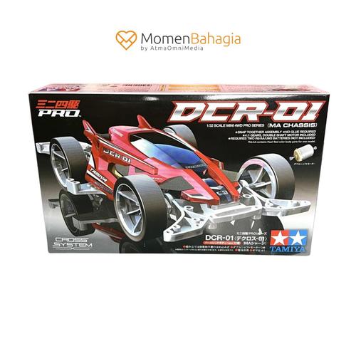 Jual Tamiya Mini 4WD Original : TAMIYA DCR-01 - Red - MA chassis 18646 ...