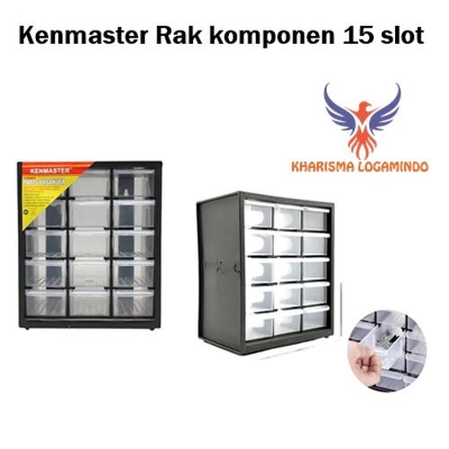 Jual Rak Baut KENMASTER 15 Slot Laci Drawers Parts Organizer - Kota ...