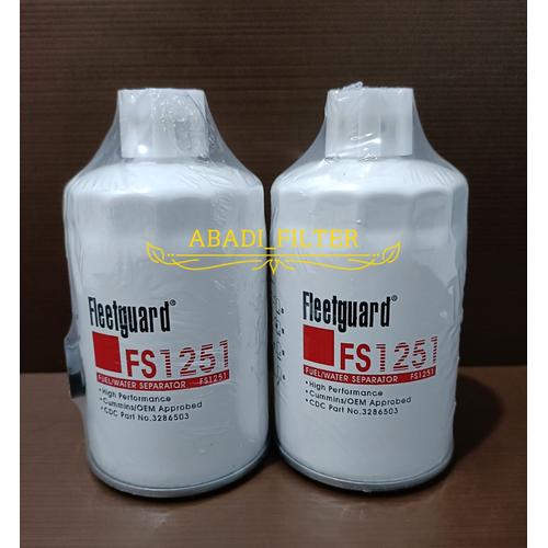 Jual Fuel Filter FLEETGUARD FS1251 / FS 1251 / FS-1251 - FS1251 ...