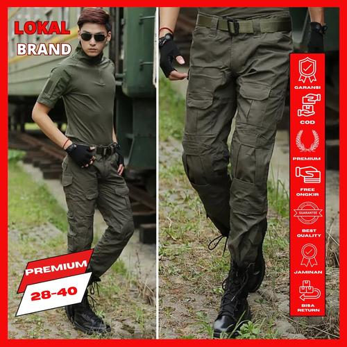 Promo Celana 511 Tactical Panjang Pria Survival Outdoor PDL Original Premium - Hijau Army, 36 ...
