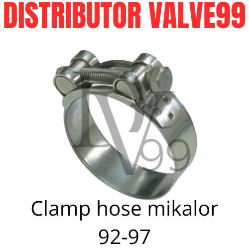 Jual Clamp hose MIKALOR 92-97 ukuran 3" Besi Hydraulic - Jakarta Barat ...