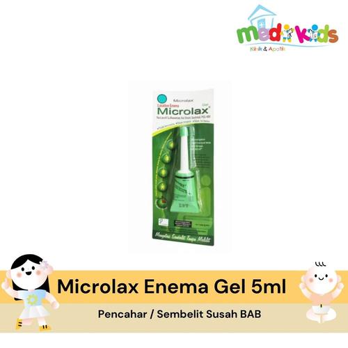 Jual Microlax Microlac Gel Laxative Enema 5 ml Melancarkan BAB ...