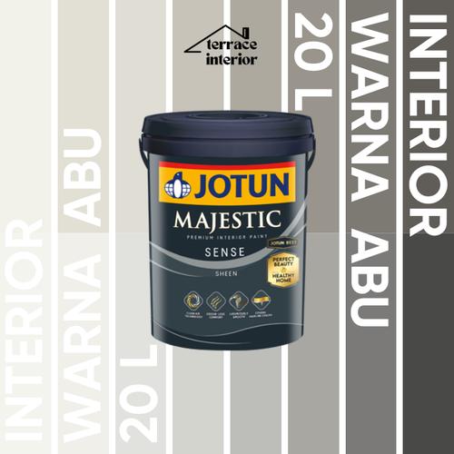 Jual Cat Tembok Majestic Sense Interior Jotun warna Abu 20 L - Tender ...