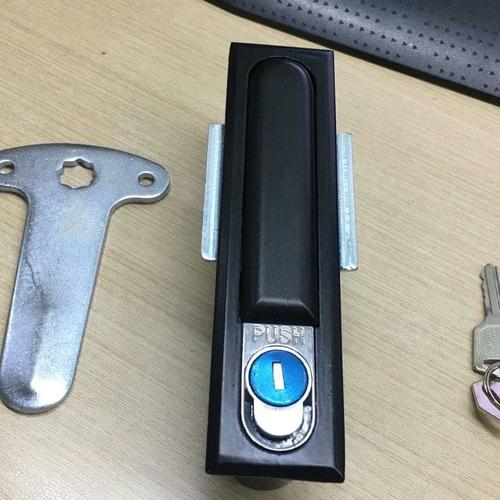 Promo PANEL LOCK / KUNCI PANEL PUSH Lock Hitam MS-818 KEY PINTU ...