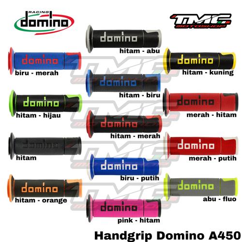 Jual Handgrip Grip Domino Racing A450 sarung gas Domino Original Italy ...