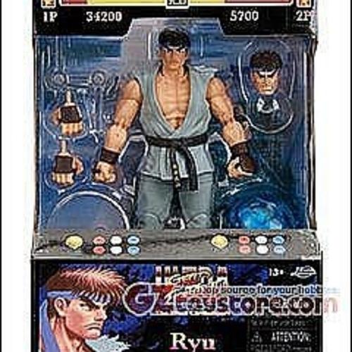 Jual Jada Toys Ultra Street Fighter II Ryu Player 2 Grey Suit Figure - Kota Surabaya ...