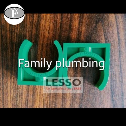 Jual KLEM CLEM PIPA PIPE CLAMP 40mm dn40 40 11/4" 11/4 INCH PPR LESSO ...