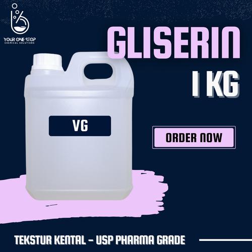 Jual Vegetable Glycerin USP 1 Kg / Vegetable Gliserin / Gliserol ...