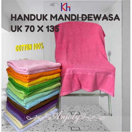 Promo HANDUK MANDI ANJOLY 70X135CM WARNA MUDA BAHAN COTTON HANDUK MANDI DEWASA - Jakarta Selatan ...