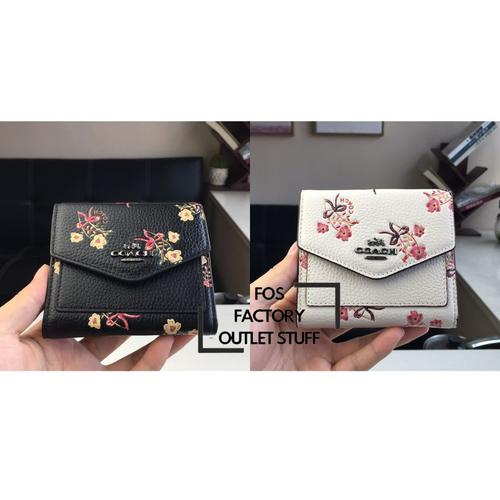 Jual Wallet Short Women Small Wallet With Floral Bow Print 28445 ...