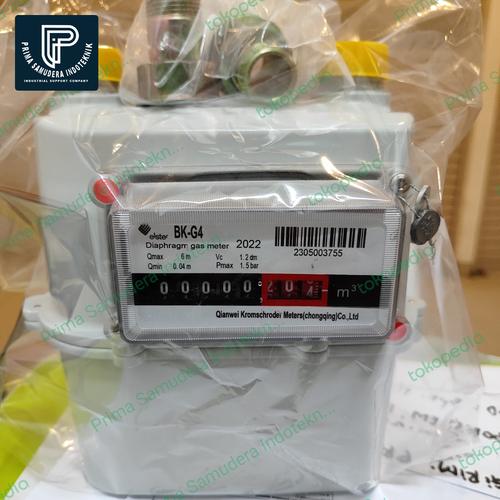 Jual Gas Meter BK-G4 Elster Honeywell / Diaphragm Gas Meter + Tera ...